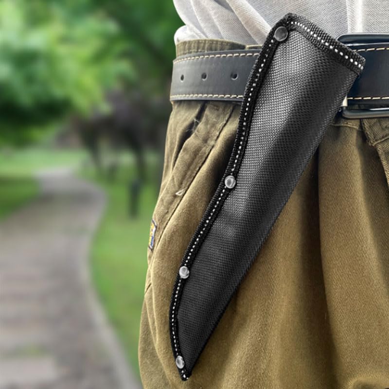 Special for Straight Knife Cover Folding Pocket Knife Sheath for Belt, 9.25 * 2.36in Utility Knife Pouch,EDC Nylon Holster Case Knife Sheath with Snap Closure(3