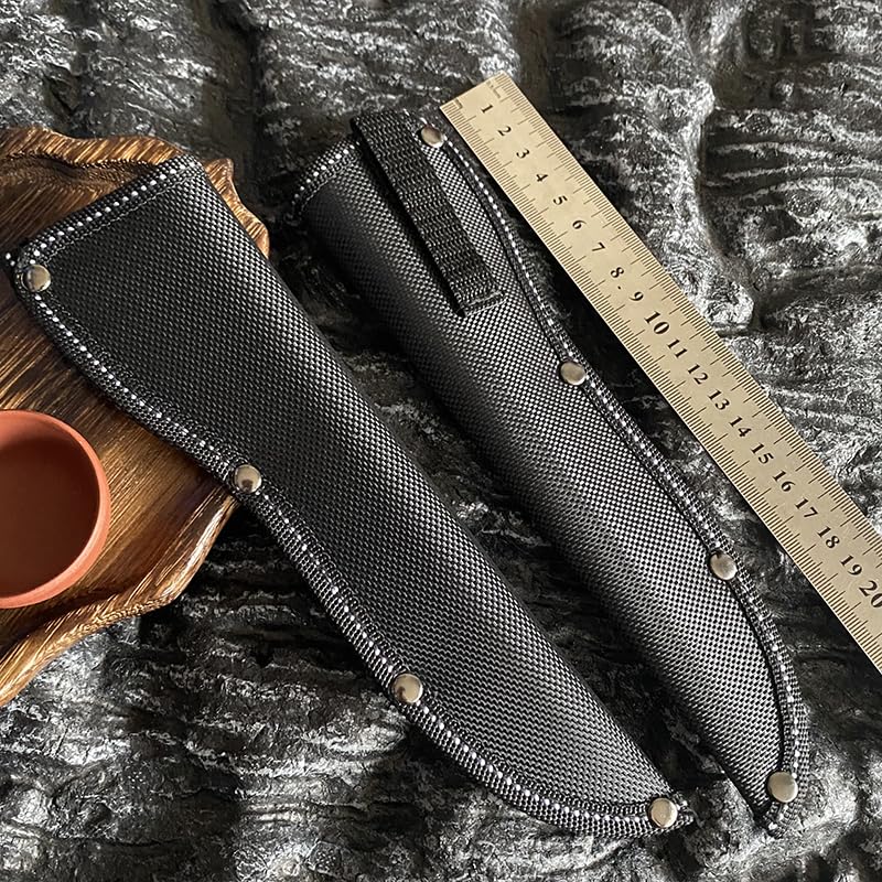 Special for Straight Knife Cover Folding Pocket Knife Sheath for Belt, 9.25 * 2.36in Utility Knife Pouch,EDC Nylon Holster Case Knife Sheath with Snap Closure(3