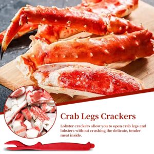 60 Pcs Crab Legs Crackers - Crackers Picks Tools Set for Lobster Crab Crawfish Easy Opener Prawns Shellfish Picks Knife Easy Seafood Sheller Seafood Cracker Tools