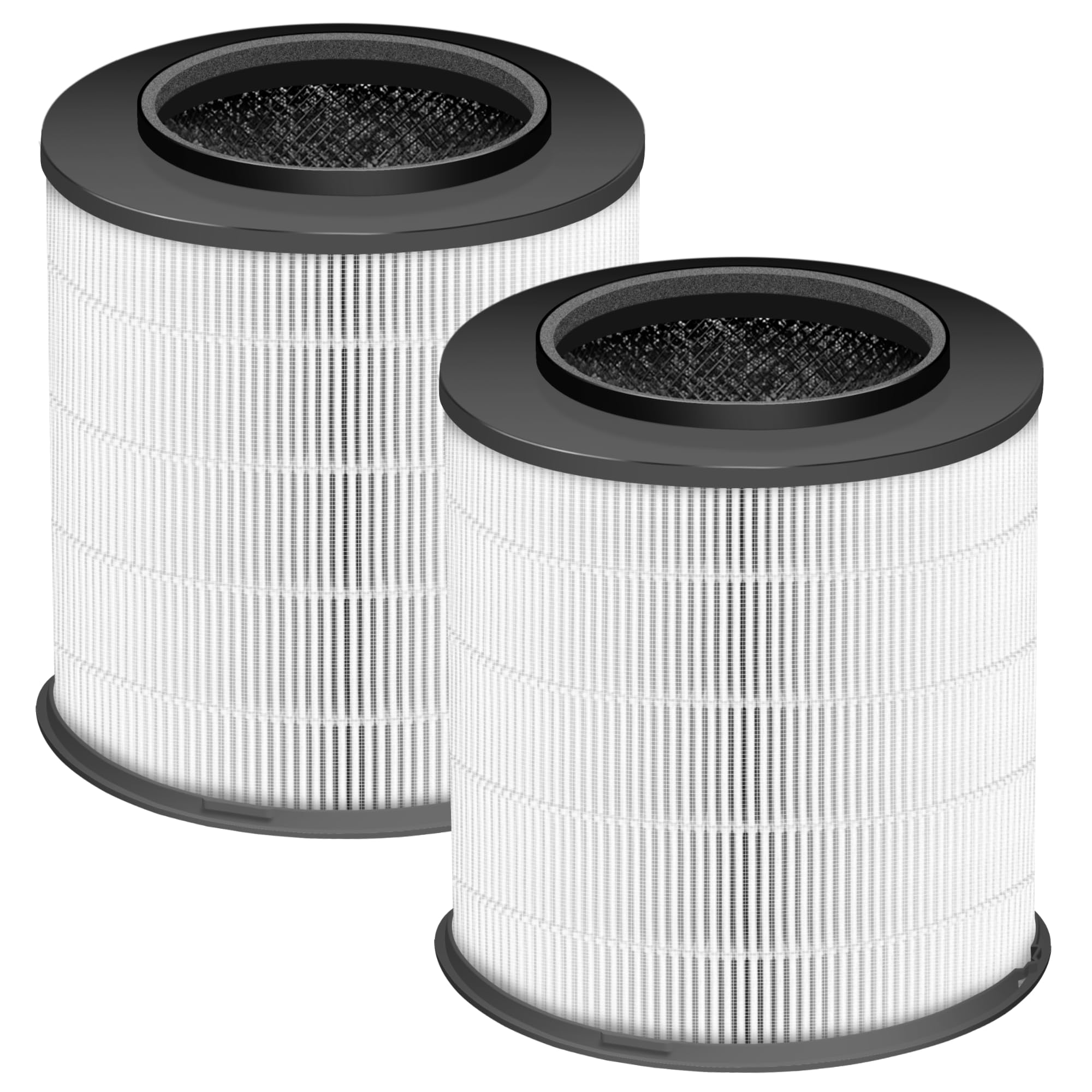 12030 HEPA Replacement Filter for Clorox Medium Room Air Purifier 11030 & 11031,3-in-1 H13 True HEPA with Activated Carbon Filter,2 Pack