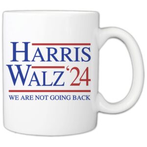 mycozycups harris walz 2024 11oz coffee mug, tim walz kamala harris we are not going back mug, say it to my face kamala harris 2024 11oz coffee mug 11oz coffee mug, cat ladies for kamala gift