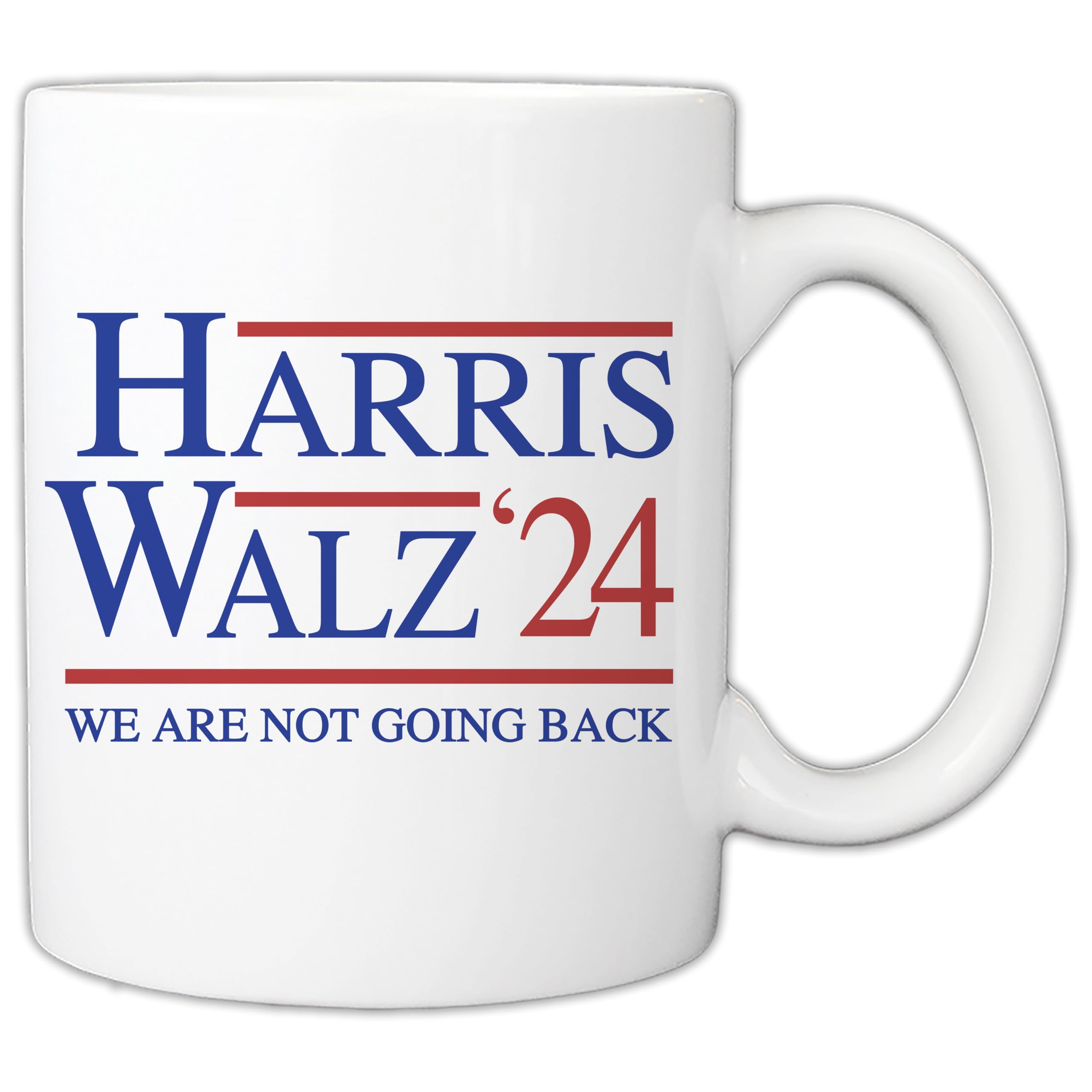 MyCozyCups Harris Walz 2024 11oz Coffee Mug, Tim Walz Kamala Harris We Are Not Going Back Mug, Say It To My Face Kamala Harris 2024 11oz Coffee Mug 11oz Coffee Mug, Cat Ladies for Kamala Gift