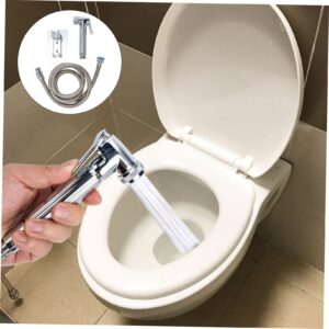 Hemobllo 3 Sets Shower Head Spray Buttock Washer Hand Held Bidet Attachment Handheld Bidet Sprayer Toilet Spray Head Hand Sprayer Hand Held Bidet for Toilet Hand Held Sprayer Copper