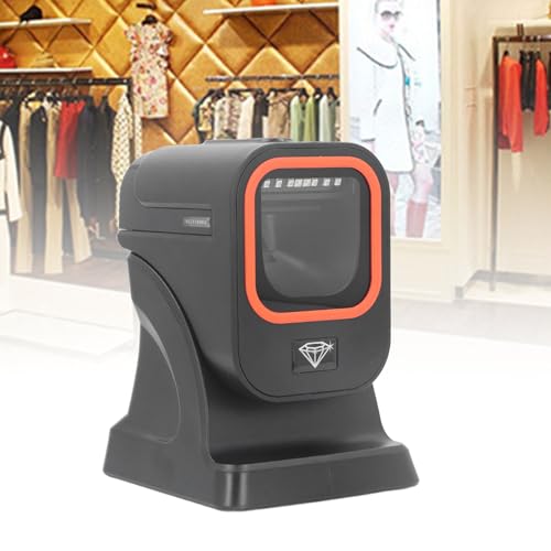 1D 2D Barcode Scanner Desktop Automatic Sensing QR Code Scanner for Warehouse Supermarket Retail Store