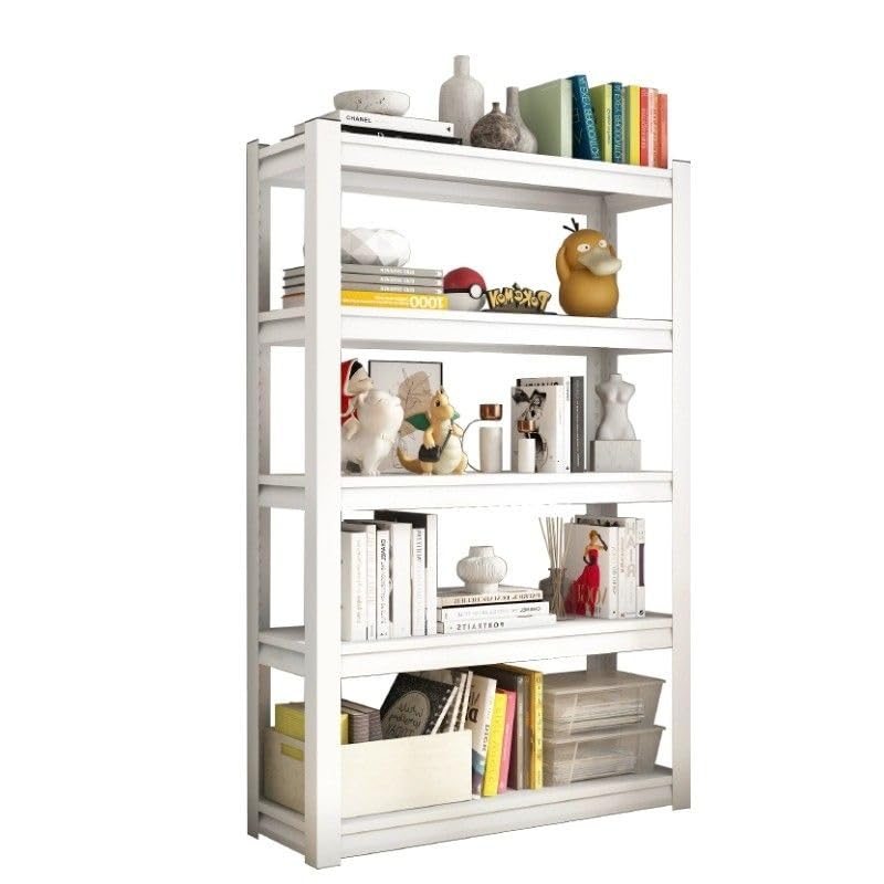 Garage Shelving 1650LBS Storage Shelves Heavy Duty Garage Shelves 5 Tier Adjustable Metal Shelves for Garage Storage Rack Heavy Duty Shelving Industrial Utility Shelf, 36" W x 72" H x 16" D, White