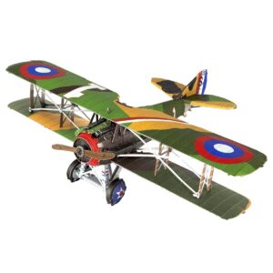 metal earth spad s.xiii 3d biplane metal model kit fascinations