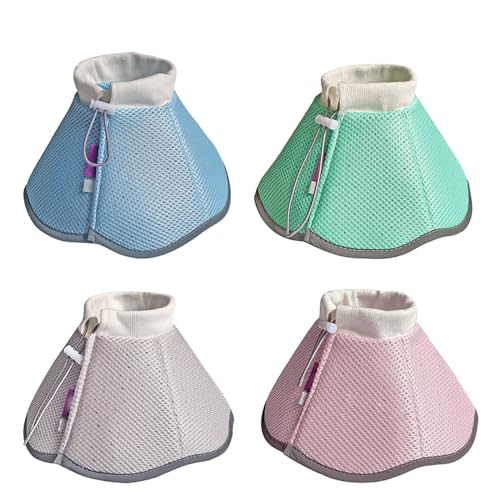 Aurgiarme Ventilate Cats Collar Cone Collar for Small Cats Perfectly Suitable for Post Rehabilitation Injury Relief