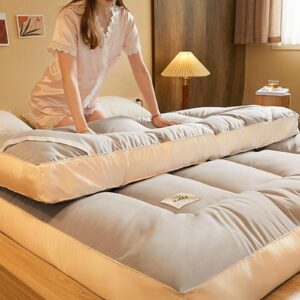 Thick Mattress, Thick Rolled up Mattress, Guest Mattress, Student Dormitory Mattress, Single Double Mattress, Full Size Mattress, Floor Mattress,