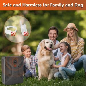 Anti Barking Device, Ultrasonic Dog Bark Deterrent Devices, Rechargeable Dog Barking Control Devices, Dog Barking Silencer with 3 Modes, Bark Box for Indoor & Outdoor Use