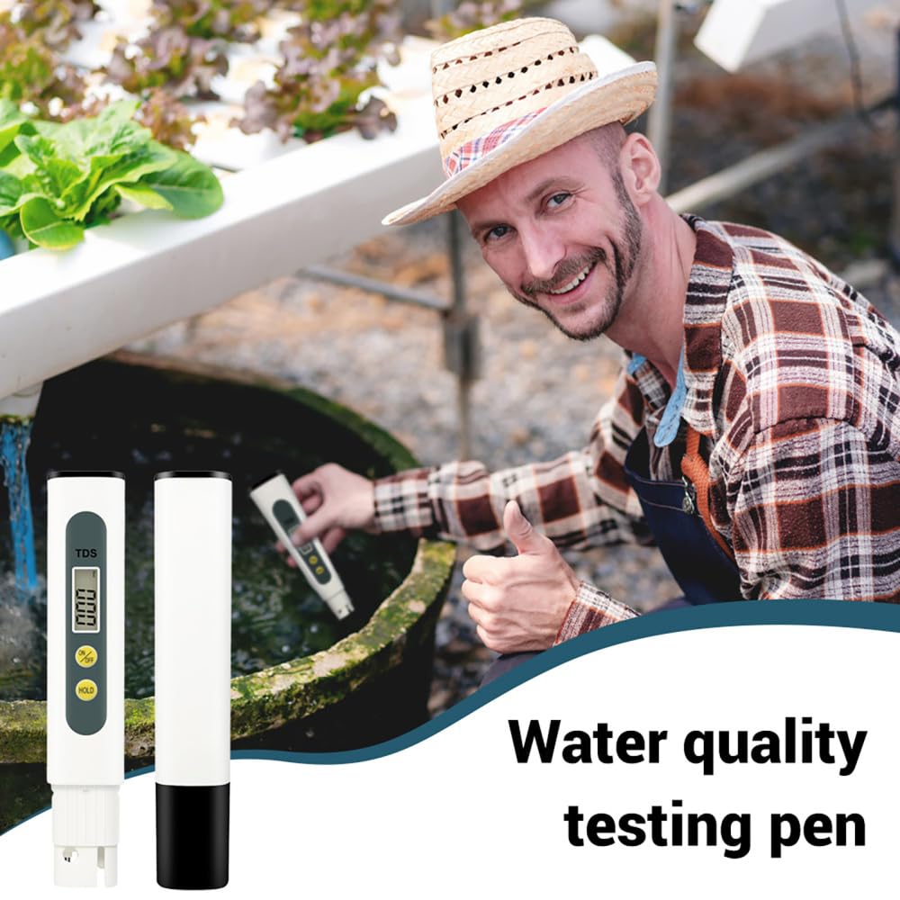 Drinking Water Quality Tester Highly Accuracy Water Testing Pen PH Meter for Aquarium Swimming Pool Spa