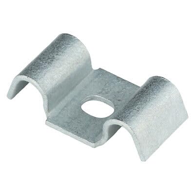 F10gsc Fits Zoro Select F10gsc Grating Clip, For Screw Size 1/4 In, Carbon Steel,