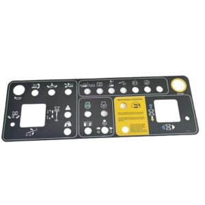 hanfork genie decal platform control panel 133075, 133075gt genie part compatible for genie boom lift s85 s80...