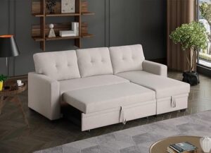 devion furniture cendol sofabed, beige