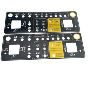 Hanfork Genie Decal Platform Control Panel 133075, 133075GT Genie Part Compatible for Genie Boom Lift S85 S80...