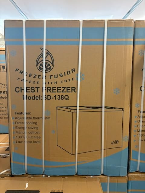 Freezer Fusion Chest Freezer Glass Top (24x19x30)