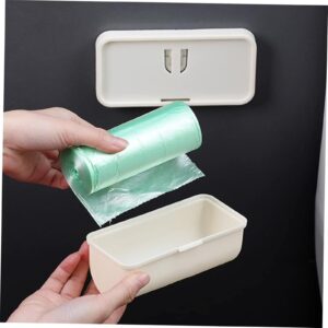 Small Bin Liner Kit, Fine Liner Trash Bags Dispenser, Garbage Bag Dispenser for Inside Trash Can, For Kitchen, Bathroom And Toilet (C)