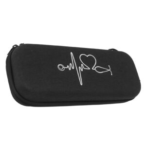 Large Hard Stethoscope Case, Shockproof EVA Stethoscope Storage Bag for Nurses, and Lightweight Carrying Solution for Medical Accessories