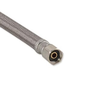 (Everbilt)12ft Universal Polymer Braided Icemaker Water Connector