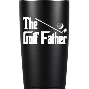 SMITWORLD Golf Gifts for Dad, Golf Gifts for Men, Funny Golf Gifts, Golf Gifts for Men Golfers, Father's Day Gifts, 20oz Tumbler, Black