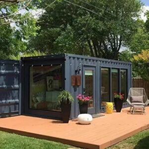 Luxury Foldable Container Home, Foldable Mobile Home with Steel Frame, Modern Prefab Tiny Houses, 3 Bedroom, 1 Bathroom and Kitchen