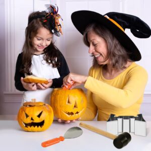 Findful 18 pcs Halloween pumpkin carving set, Professional Heavy Duty Carving Set, Halloween pumpkin carving tools, pumpkin carving knife Suitable for children and adults, Ease of holding Ease of use