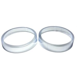 Clear Shrink Bands - Fits Round Plastic Soup/Deli Containers Sizes 8-32 Ounces (Pack of 250 Pieces) By ProPac & Seal