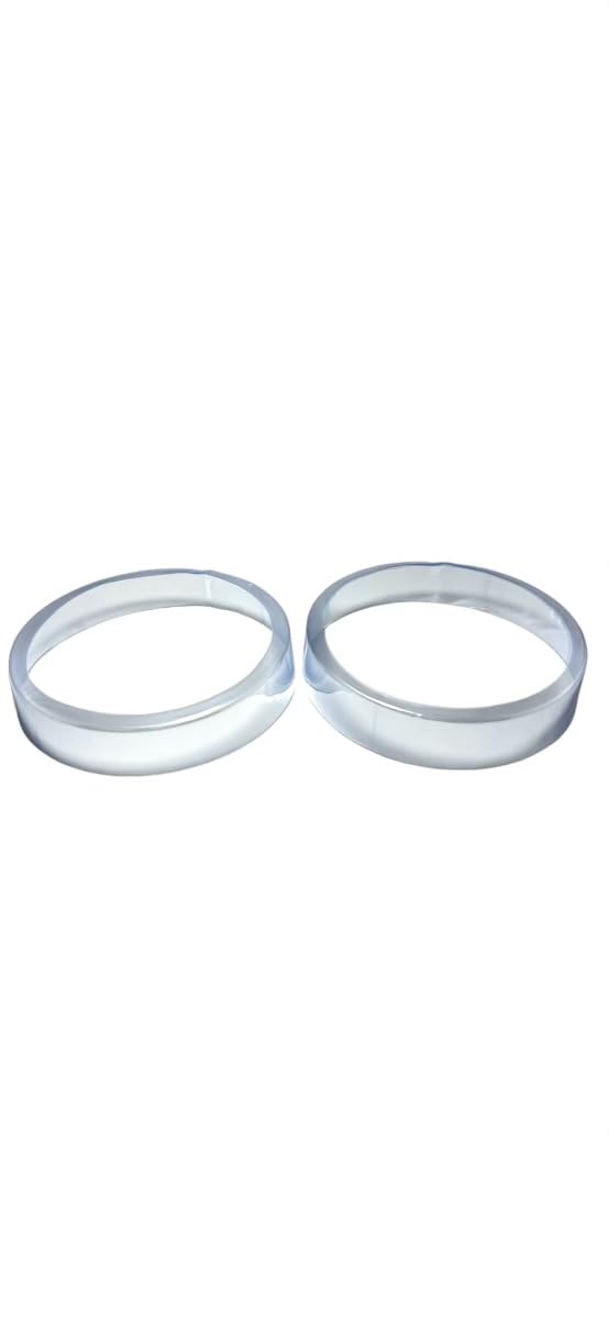 Clear Shrink Bands - Fits Round Plastic Soup/Deli Containers Sizes 8-32 Ounces (Pack of 250 Pieces) By ProPac & Seal