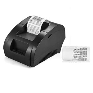 hxber thermal paper, pos-5890k 58mm usb thermal printer receipt bill ticket pos cash drawer restaurant retail printing