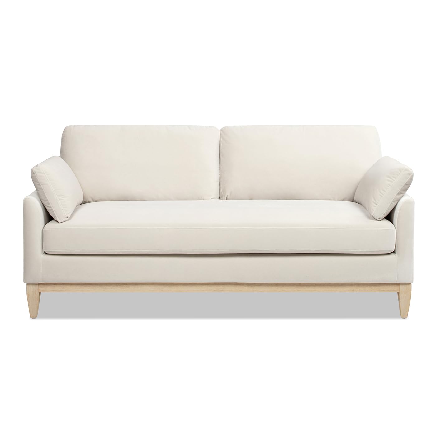 Jennifer Taylor Home Pasadena 75.5" Modern Farmhouse Sofa, French Beige