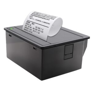 hxber thermal printer, 80mm embedded thermal printer module with ttl+rs232+usb connections supports esc/pos commands 72mm printing width 180mm/s speed auto paper cutter compatible with windows linux