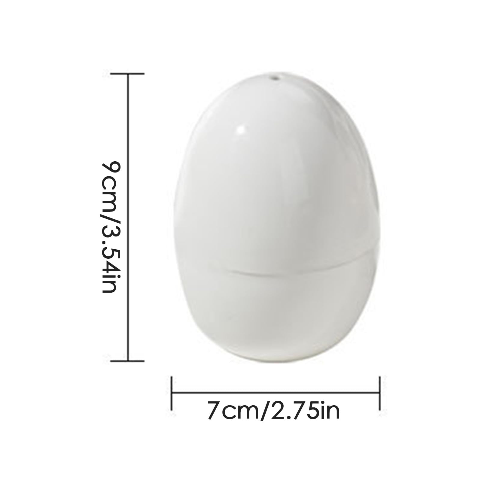 Microwave Egg Cooker, Microwave Hard Boiled Egg Cooker, Hardness & Soft Egg Cooker Under 10 Minutes, Egg Cooker Microwave for Quick Egg Boiling, Cooking Accessories (1 egg)