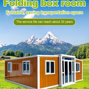 Expandable Prefab House Tiny Homes to Live in for Adults Mini Foldable Container House Mobile Home Modular Homes