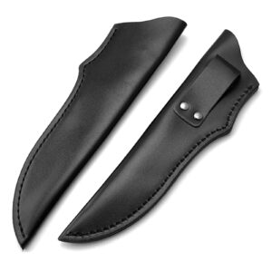 Straight Knife Holder Pocket Knife Sheath Handmade Pouches Leathers Knife Holsters Outdoor Carry Sheath Tool Easy To Use