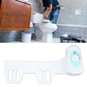 Bidet Attachment for Toilet, Smart Bidet Sprayer with 2 Retractable Self Cleaning Nozzle, Hygienic Toilet Bidet for Men Women, Fresh Cold Water Sprayer, Adjustable Water Pressure (1/2)