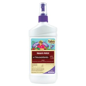 bonide captain jack's 12 oz neem max ready-to-use spray for houseplants indoors