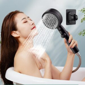 high pressure 8-mode handheld shower head, easy to install, multifunctional shower, easy to install, handheld showerhead, high pressure shower head for home, gym lightning deals of today