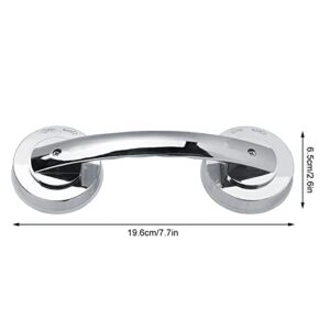 HAOHIZE Shower Grab Bar, Suction Balance Assist Bathroom Shower Handle Suction Cup Handle Bathroom Kitchen Glass Door Anti Slip Handrail Safety Hand Grip