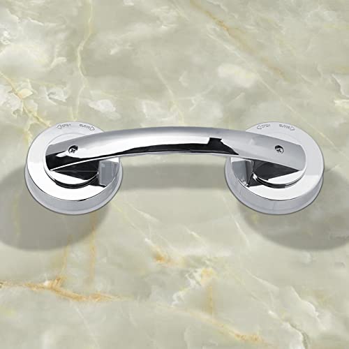 HAOHIZE Shower Grab Bar, Suction Balance Assist Bathroom Shower Handle Suction Cup Handle Bathroom Kitchen Glass Door Anti Slip Handrail Safety Hand Grip