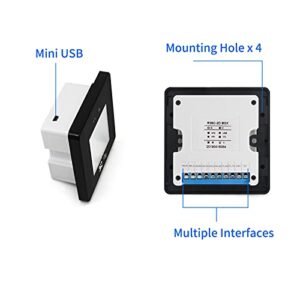 HXBER Barcode Scanner, Embedded Barcode Scanner Wired Scanning Module RFID Card Reader High Speed Barcode USB Connect for 1D 2D QR Code for Supermarket Warehouse Retail Store Mobile Payment Access