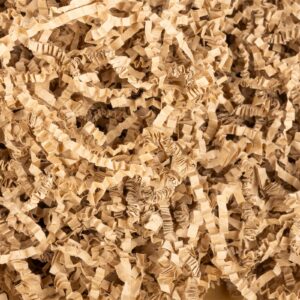 2.2 lb kraft shredded paper for gift baskets, effective crinkle paper and basket filler, ideal for gift box stuffing and handmade decoration, birthdays, weddings, anniversaries, and all occasions