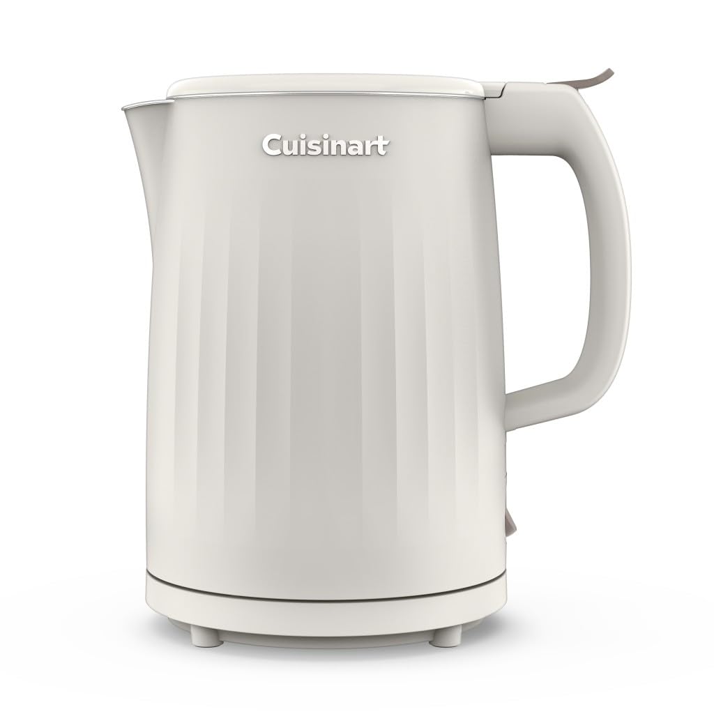 Cuisinart Soho 1 Liter Double Wall Electric Kettle, Truffle