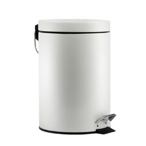 rubbish bin 3l pedal garbage small waste bin use sealed lid to lock in odors