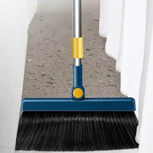 Brooms and Dustpan Set, with Dustpan and Squeegee Brooms, Dustpan with Long Handle, Brooms and Dustpan Set for Home, Dustpan Comb, Brooms with Dustpan Combo Set Day Use