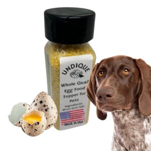 quailicious boost - high-protein quail egg dog food topper, made in usa on family-run farms, nutrient-rich, freeze-dried quail eggs for dogs, grain-free, digestive support, perfect for picky eaters