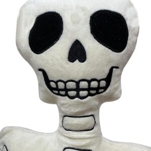 37 Inch Halloween Skeleton Plush Skeleton Full Body Skeleton White Bone Plush Doll Cute Plush Skeleton Halloween Pillow Skeleton Decorations Skeleton Pillow Ornament Halloween Decor