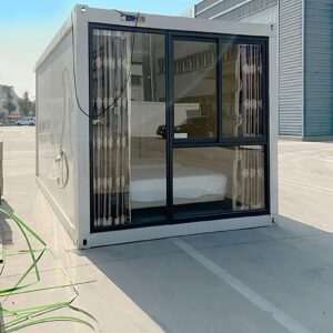 Custom 20x20ft Container Glass House Lawn Bedrooms Garden Bathroom Lounge Patio Storage Living Bnb Loft Yard Office Studio Window Freelance Renting Vacation Fishing Home