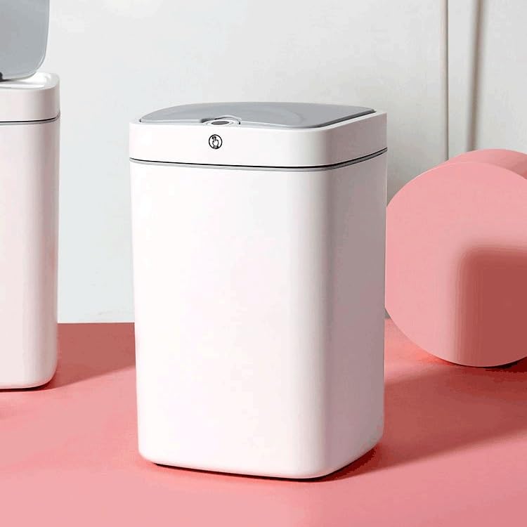 LLLSSS Bathroom Smart Sensor Trash Can Bucket Automatic Trash Bin for Kitchen Toilet Wastebasket Smart Home