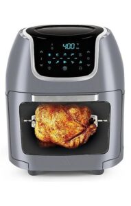 power vortex xl digital 10 quart air fryer pro 7 options healthy cooking slate, gray