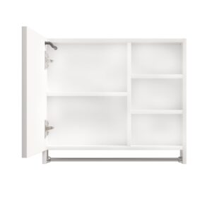 hxcqygl modern 32x28inches bathroom cabinets, medicine cabinets with mirrors and led lights, bathroom lockers with multilevel storage compartments and towel rails