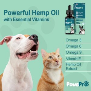 PawsPro Hеmp Оil for Dogs and Cats - Pet Supplement - VZZ081